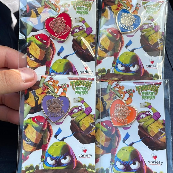 Other | Amc Exclusive Tmnt Pins The Whole Set | Poshmark